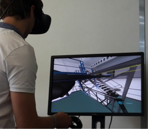 Live Virtual Reality Demonstration on REEL stand at the Paris Airshow ...