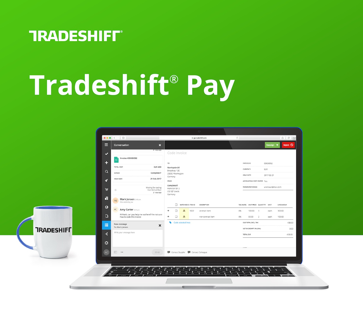 Airport E-invoicing and Payments Solutions - Tradeshift