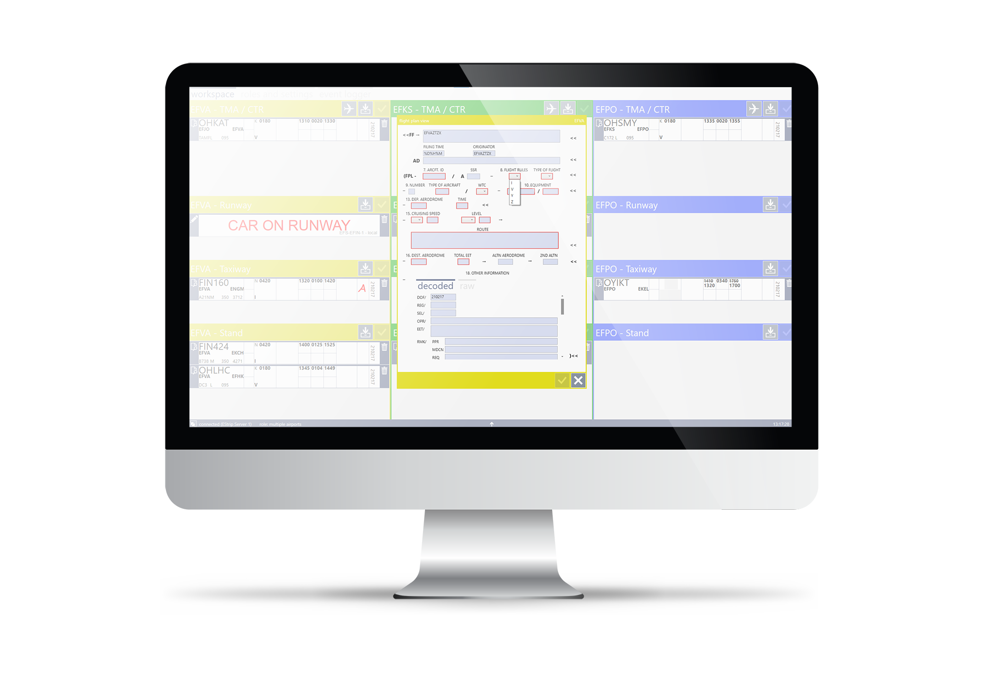 Insero E-STRIP - Electronic Flight Strip System - Airport Suppliers
