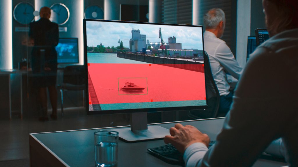 Ship Detection Video Analysis Reliably Detects Watercraft Airport