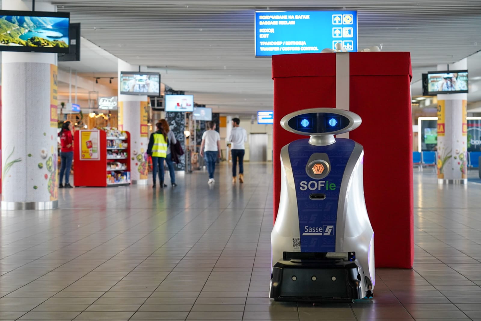 Sofia Airport Welcomes Its First Robotic Cleaning Assistant SOFie