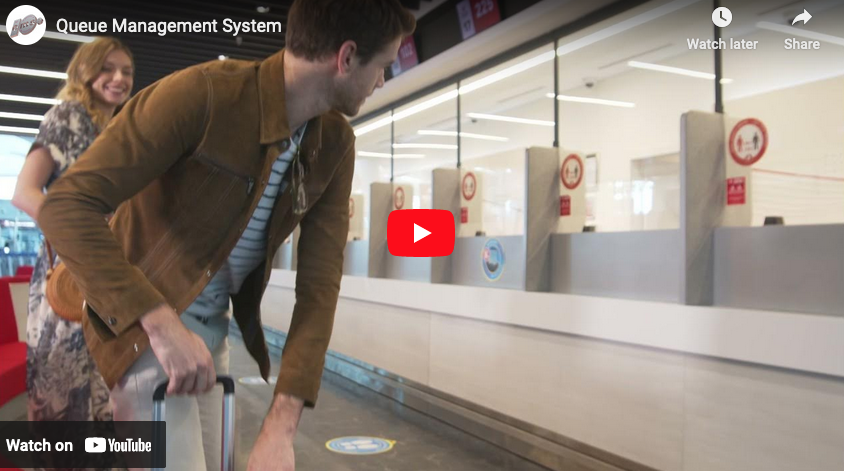 Quavis Queueing System Video Image - Airport Suppliers