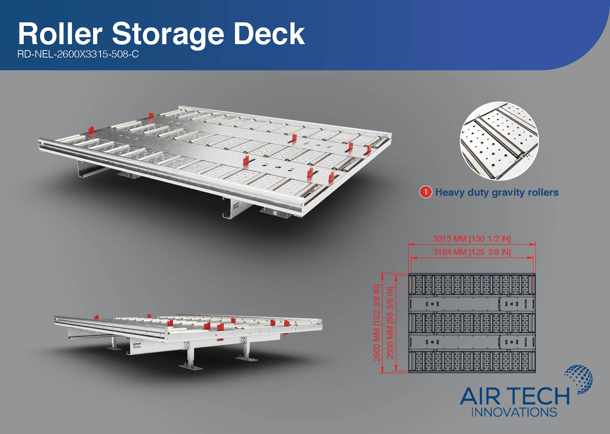 Roller Storage Deck - Airport Suppliers