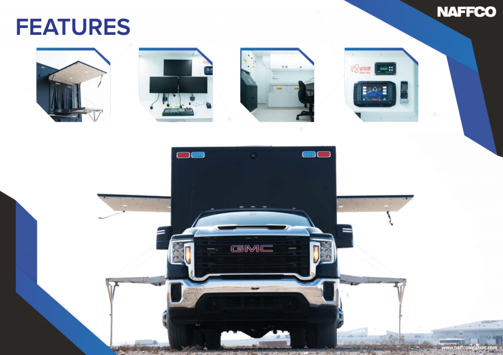 NAFFCO MOBILE BAGGAGE SCREENING UNIT 2 - Airport Suppliers